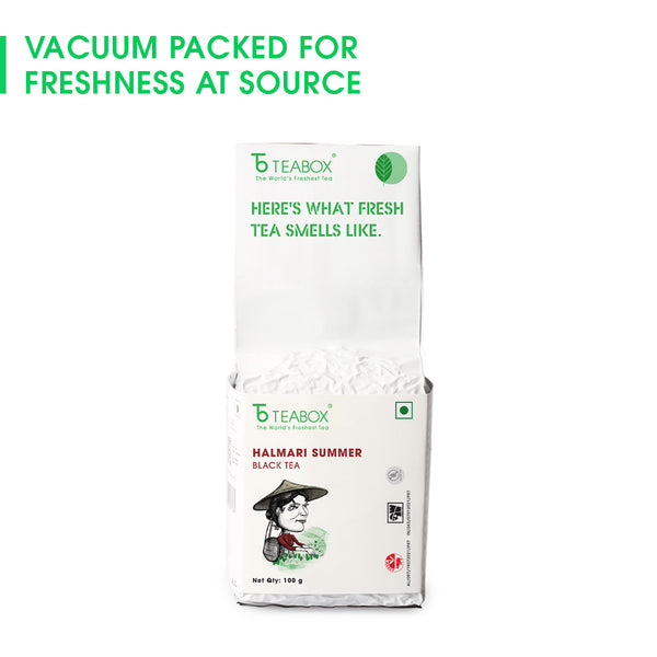 Buy 2023 Assam Halmari Summer Black Online | Teabox