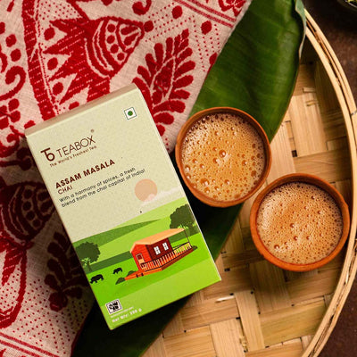 Buy 2024 Assam Masala Chai Tea Online | 100% Chai - Teabox