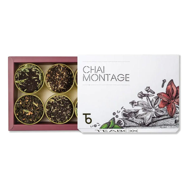 Chai Connoisseur's Dream Gift: 6 Handcrafted Blends, One Unforgettable ...
