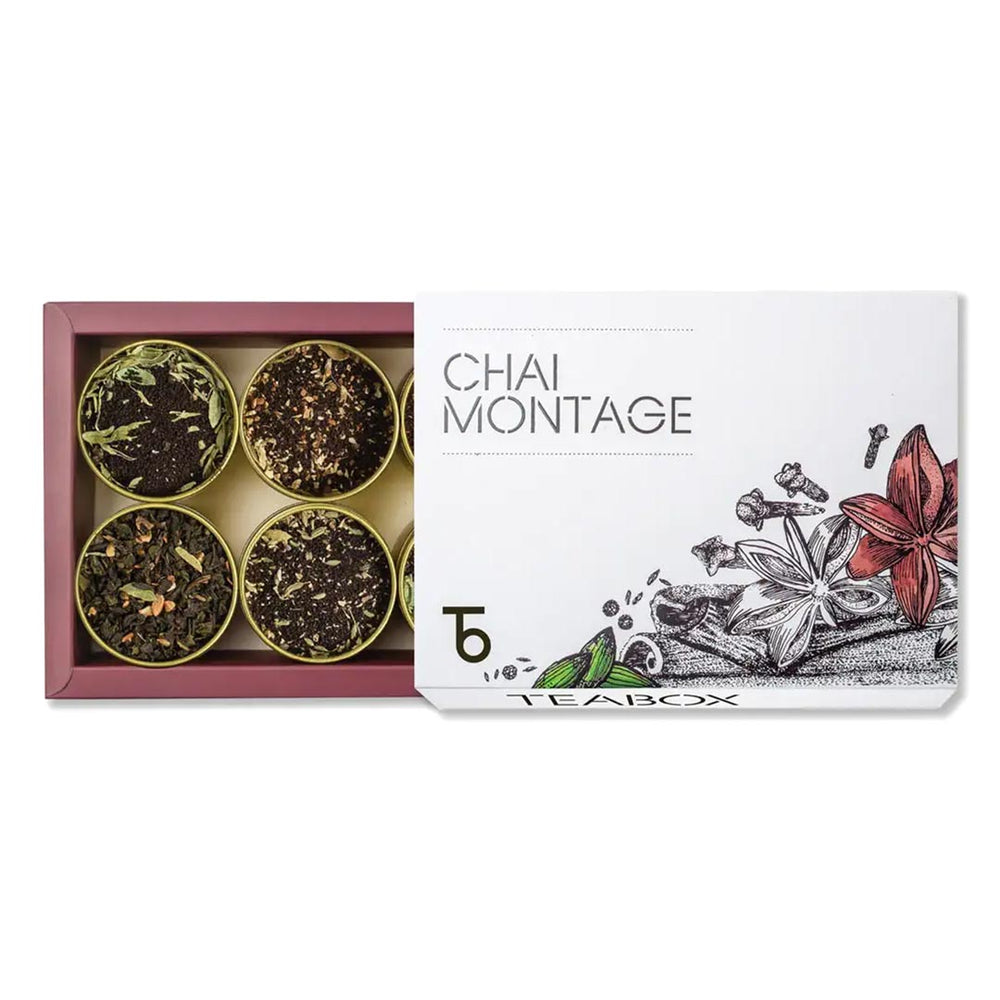Chai Connoisseur's Dream Gift: 6 Handcrafted Blends, One Unforgettable ...