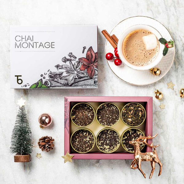 Chai Connoisseur's Dream Gift: 6 Handcrafted Blends, One Unforgettable ...