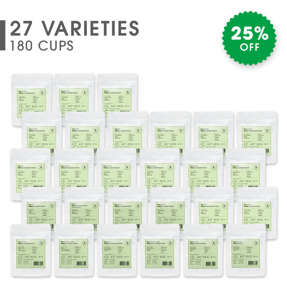 Buy Tea Samples Online | 2024 Harvest | Teabox