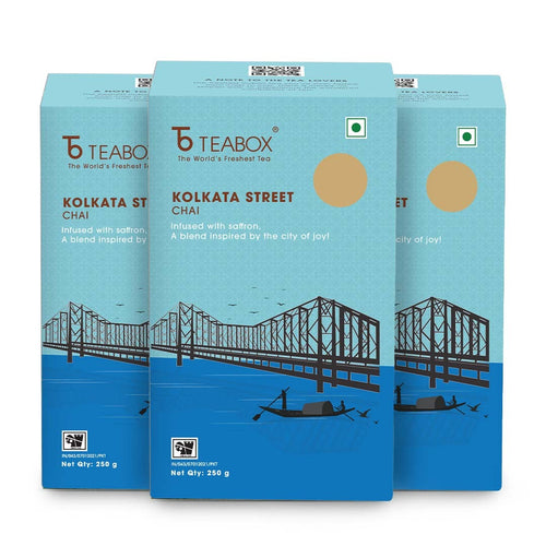 Buy 2024 Kolkata Street Chai Tea Online | 100% Chai - Teabox