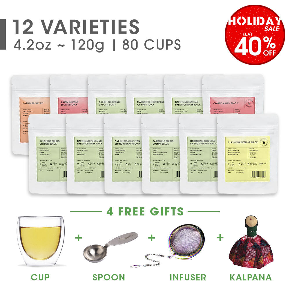 Buy Tea Samples Online | 2024 Harvest | Teabox