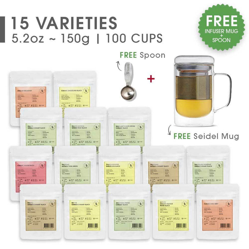 Buy Tea Samples Online | 2024 Harvest | Teabox